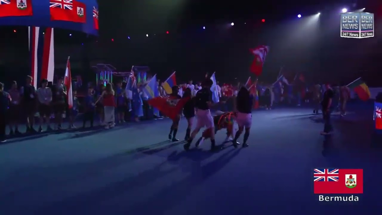 Bermuda In FIRST Global Robotics Opening Ceremony, Nov 2025 - Bernews.TV