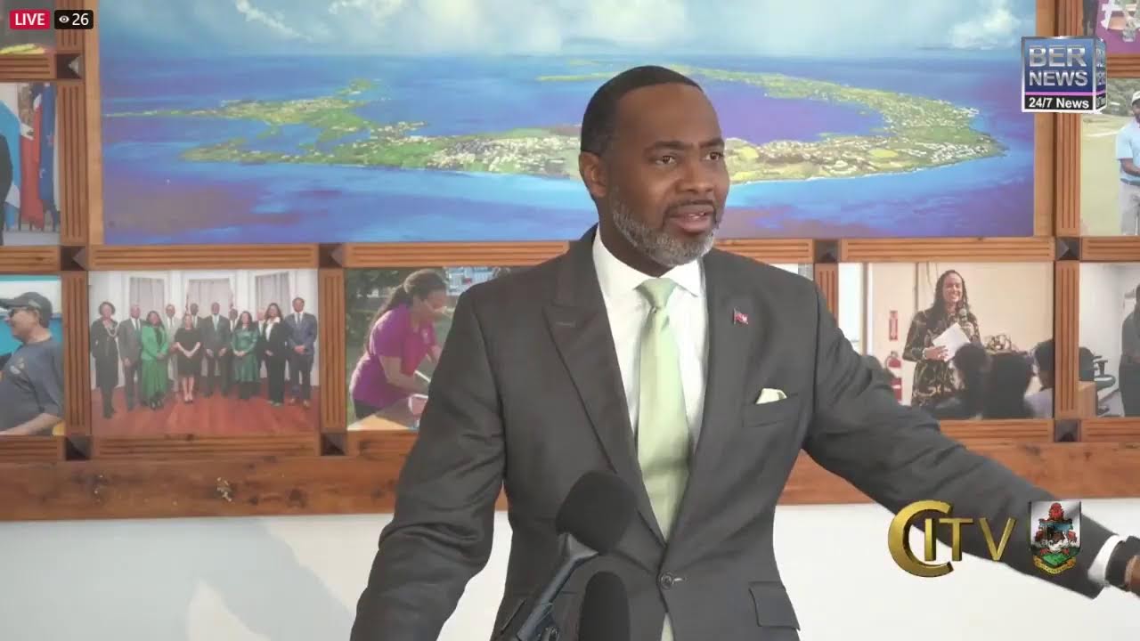 Premier David Burt Press Conference, Dec 18 2025 - Bernews.TV
