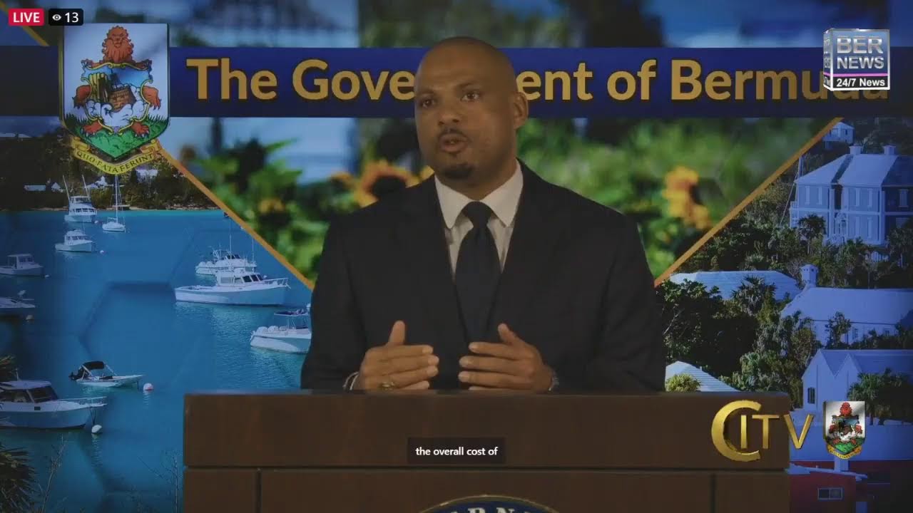 Minister Jason Hayward Press Conference, January 14 2026 - Bernews.TV