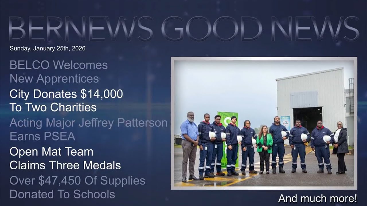 Bernews "Good News" Sunday Spotlight, January 25, 2026 - Bernews.TV