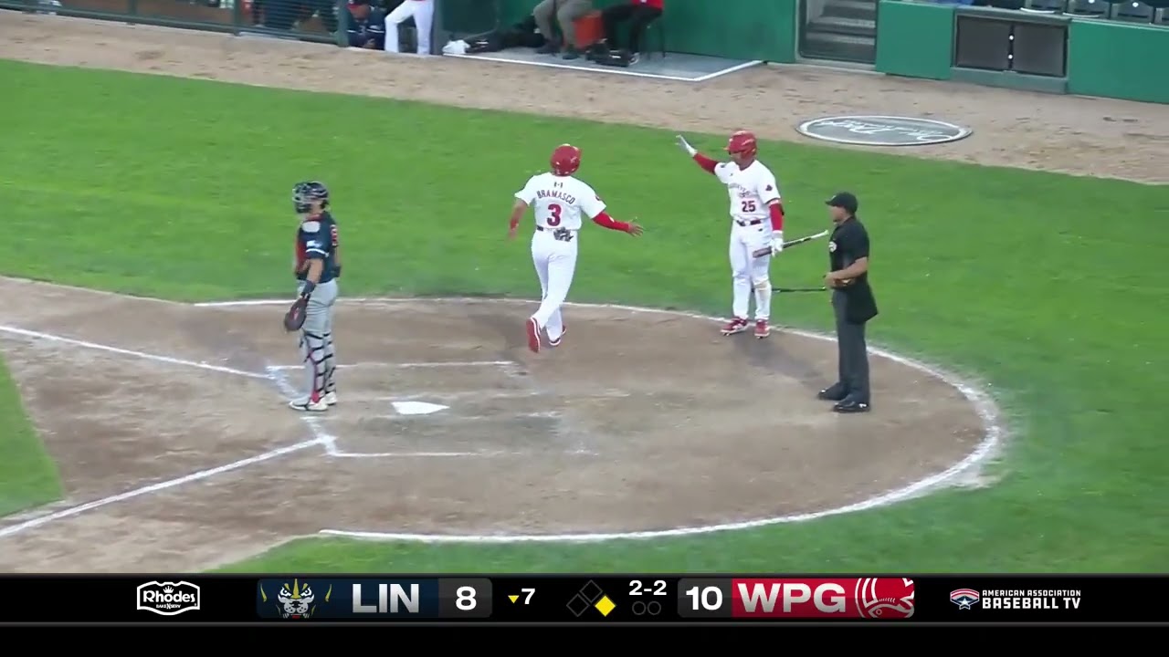 Adam Hall In Action For Winnipeg Goldeyes, June 20, 2026 - Bernews.TV