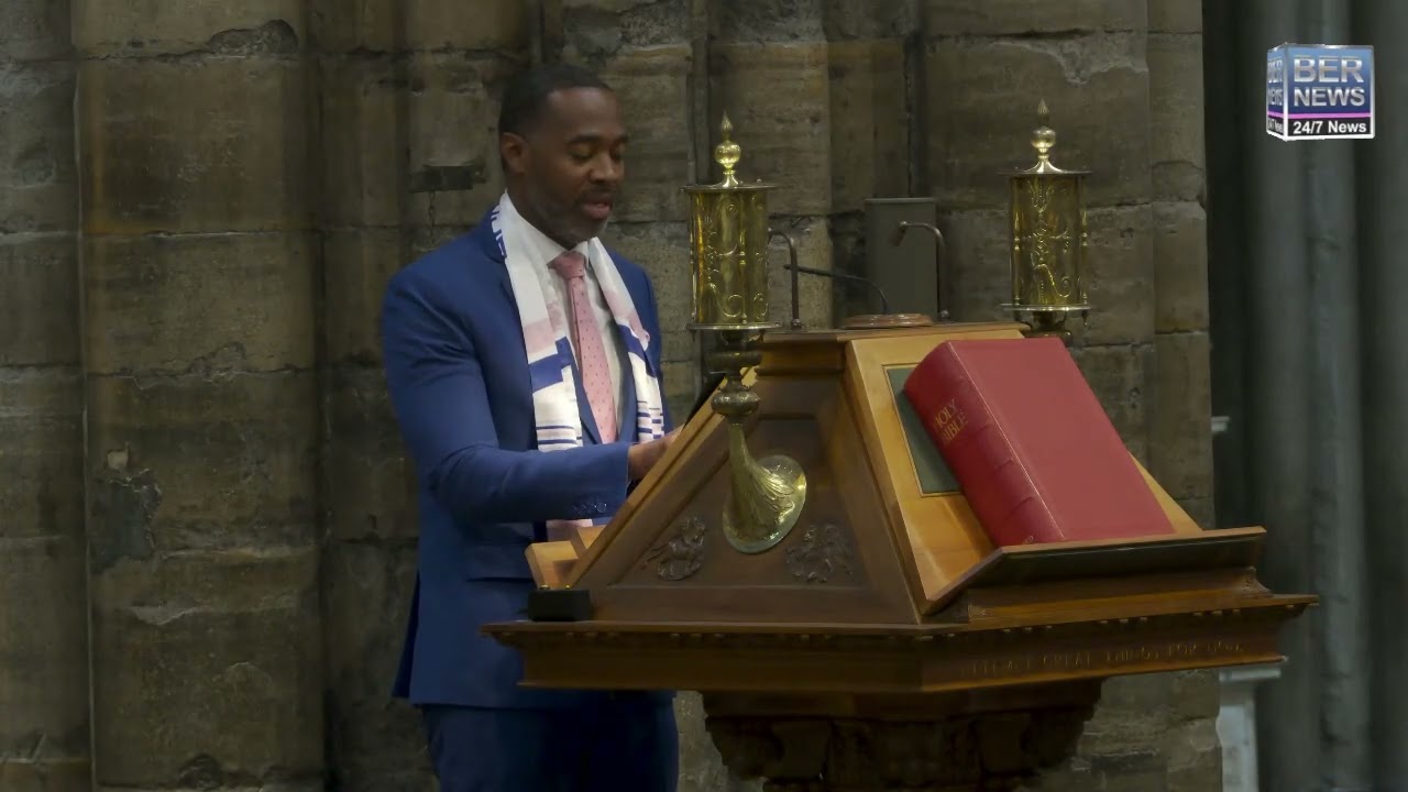 Premier David Burt Speaks At Westminster Abbey, June 1 2026 - Bernews.TV